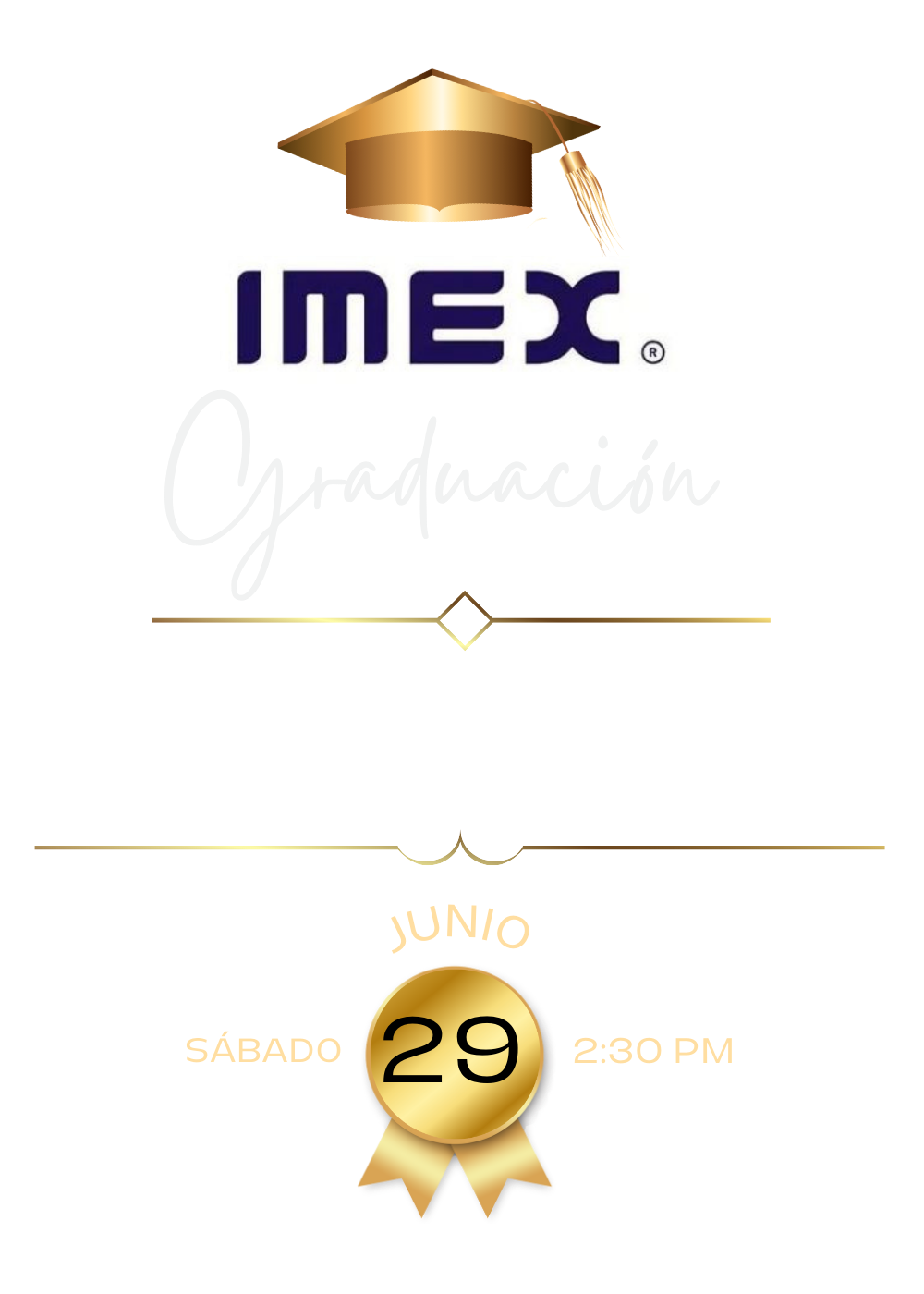 GRADUACIÓN IMEX - GENERACIÓN 2024 - Invitalia